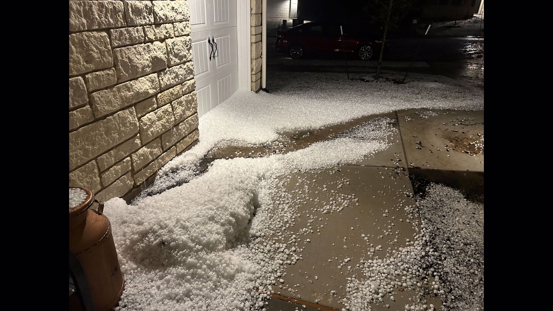 'They were shaking' | Family recalls scary night after hail damages ...