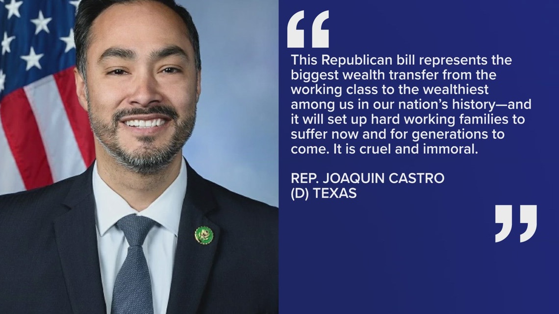 Congressman Joaquin Castro issues statement after House passes Trump's ...