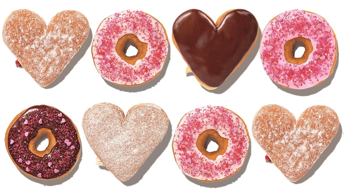 Dunkin' Donuts unveils special Valentine's Day treats | kens5.com