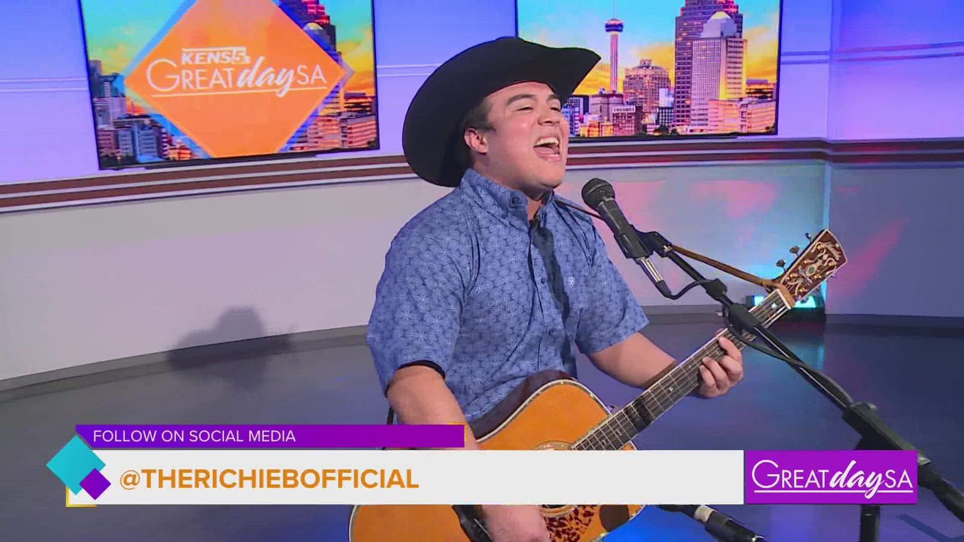 Richie B performs live and shares inspiration behind his latest single ...