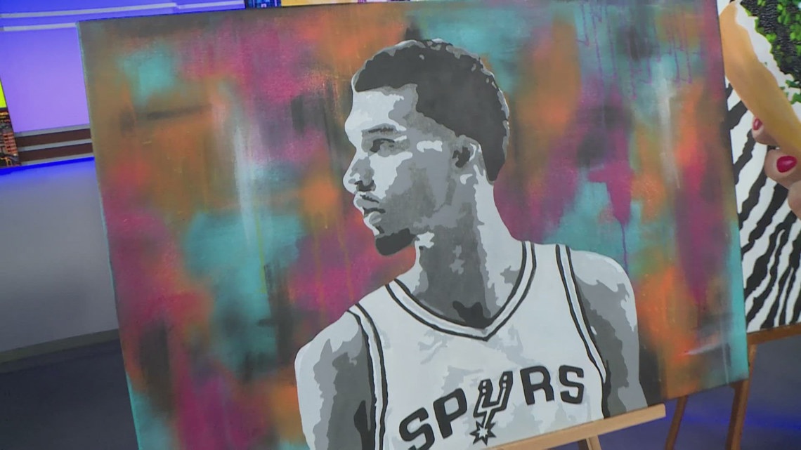 SA artist highlights Spurs & more | Great Day SA | kens5.com