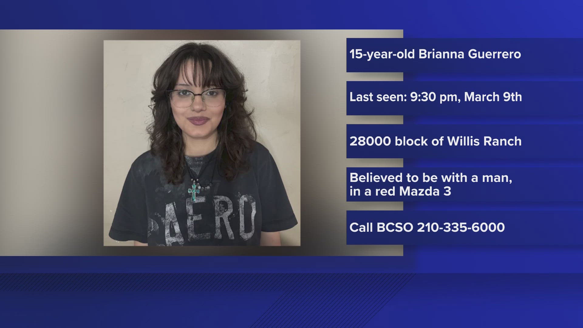 Bexar County seeks help finding missing teen | kens5.com