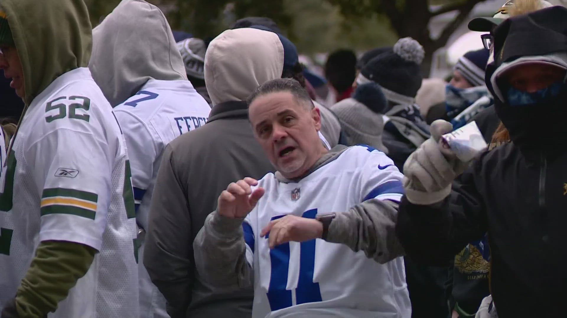 Cowboys fans travel to Dallas, but watch disappointing playoff collapse ...
