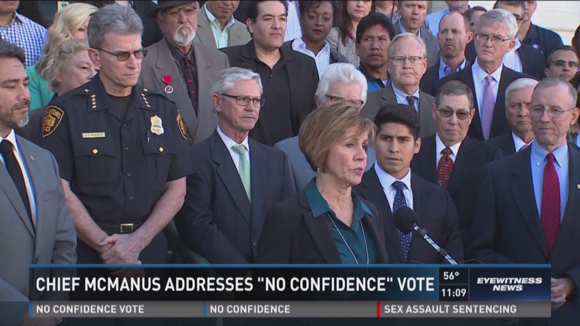 Police union members vote 'no confidence' in chief | kens5.com