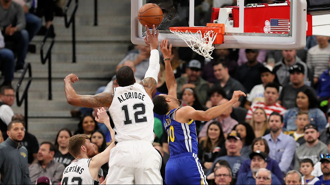 Spurs beat Warriors 111-105 for ninth consecutive win | kens5.com