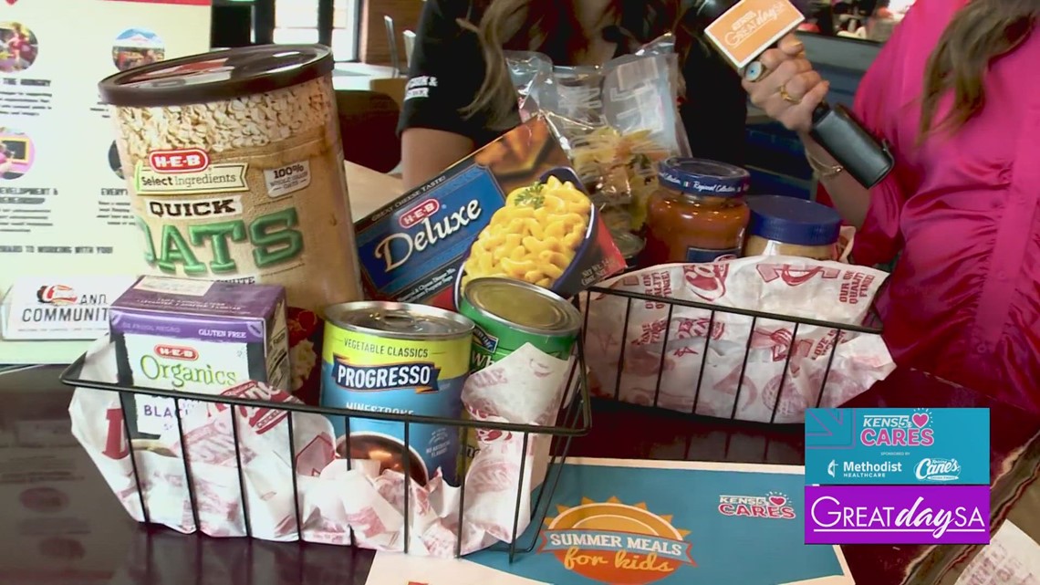Collecting summer meals for kids in need | Great Day SA | kens5.com
