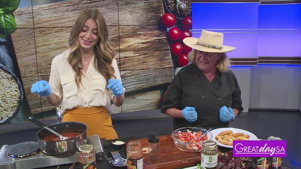 Chili Queen makes Chilified Ravioli & Bruschetta | Great Day SA | kens5.com