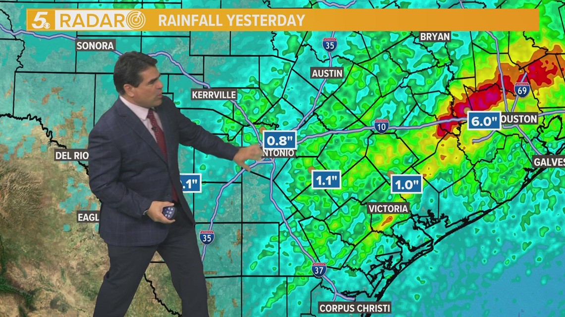 Cool weather continues after Tuesday's rain | Forecast | kens5.com
