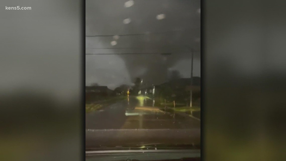 Caught On Camera Two Tornadoes Tear Through New Orleans Area Kens5