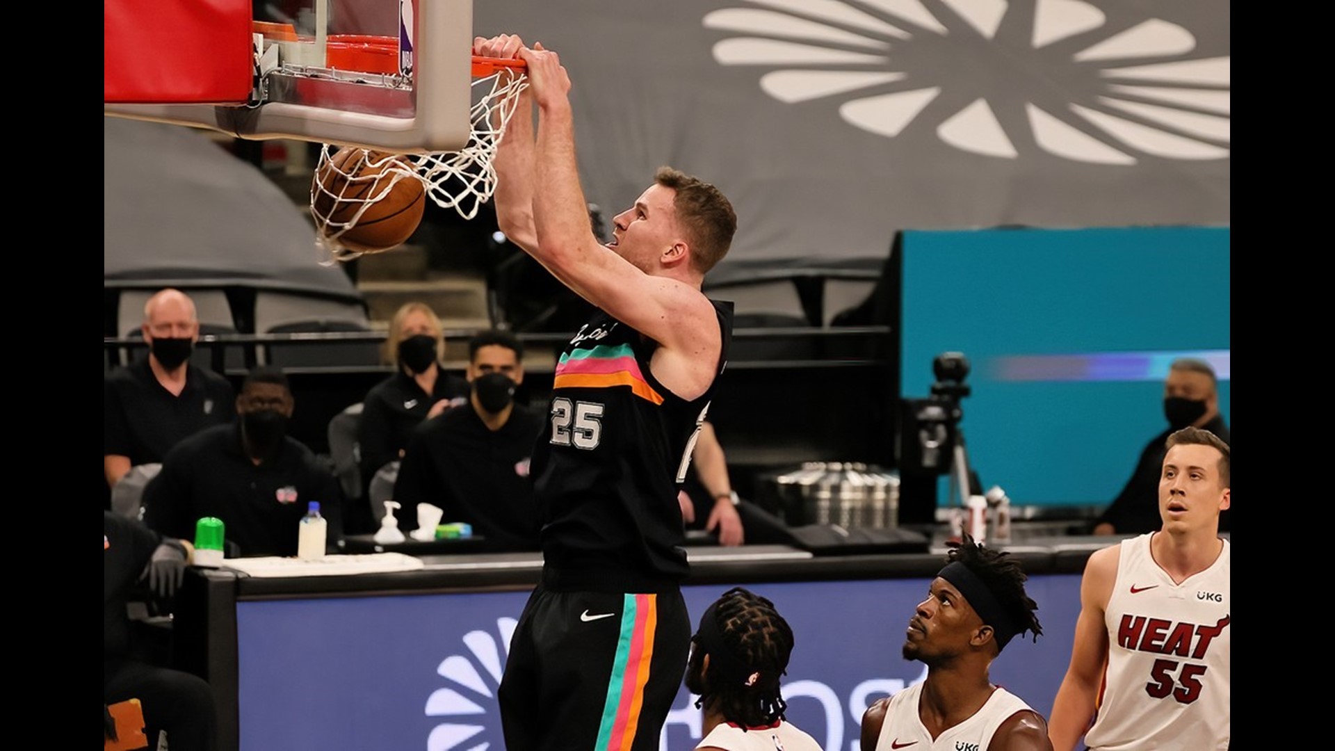 San Antonio Spurs vs. Miami Heat - April 21, 2021 | kens5.com