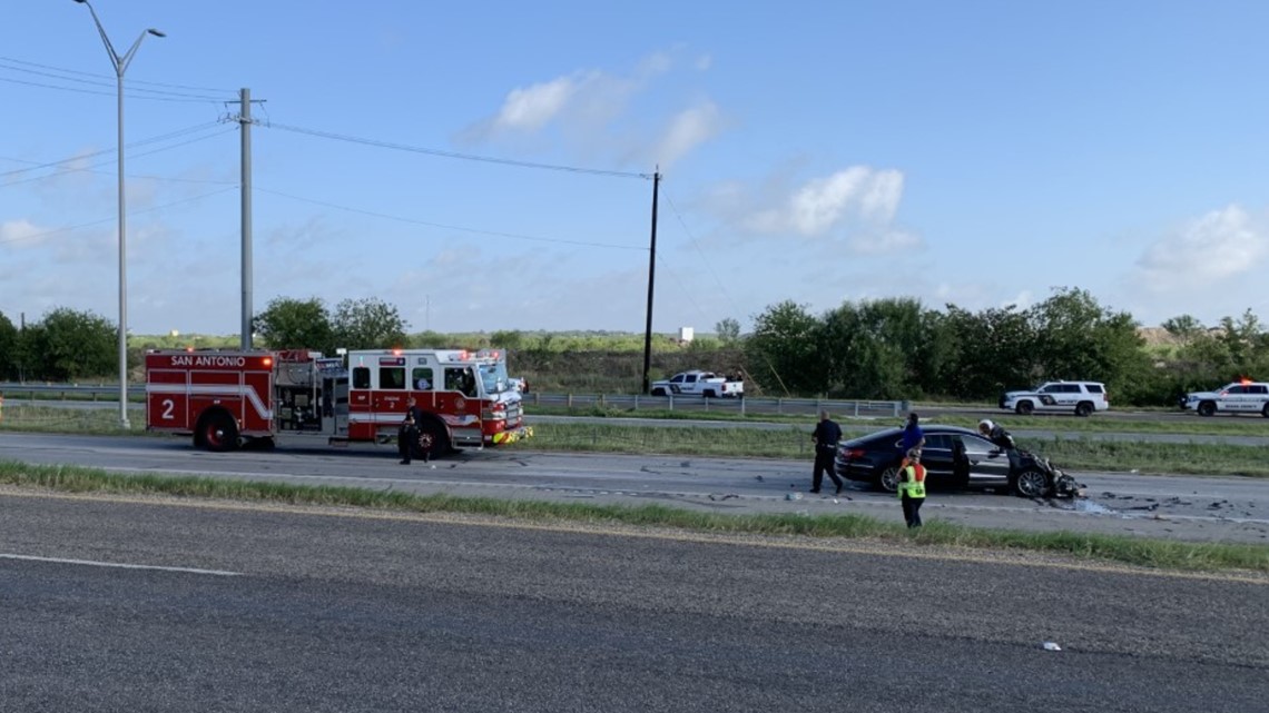Emergency crews at the scene of rollover crash along 410 near Somerset ...