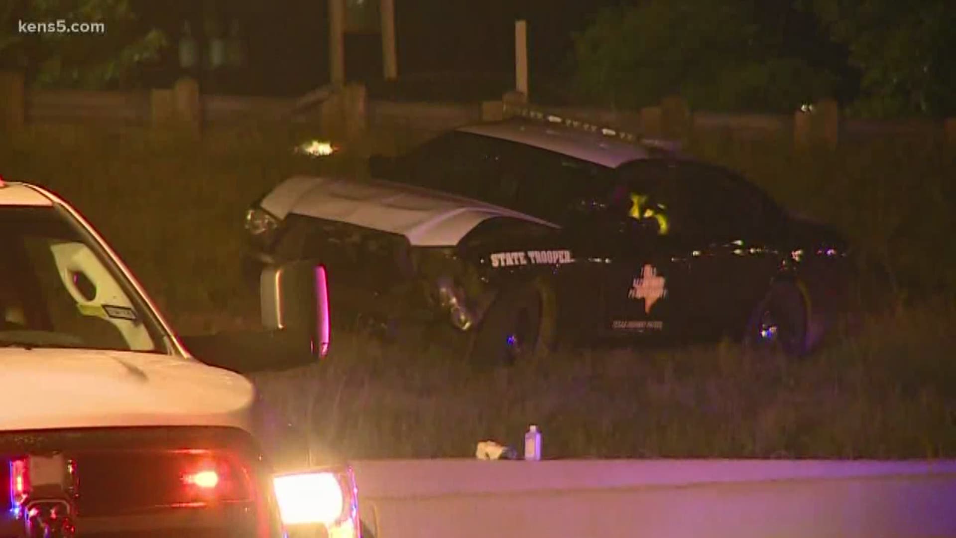 Police chase leads to DPS vehicle crash on I-10 and UTSA Blvd. | kens5.com