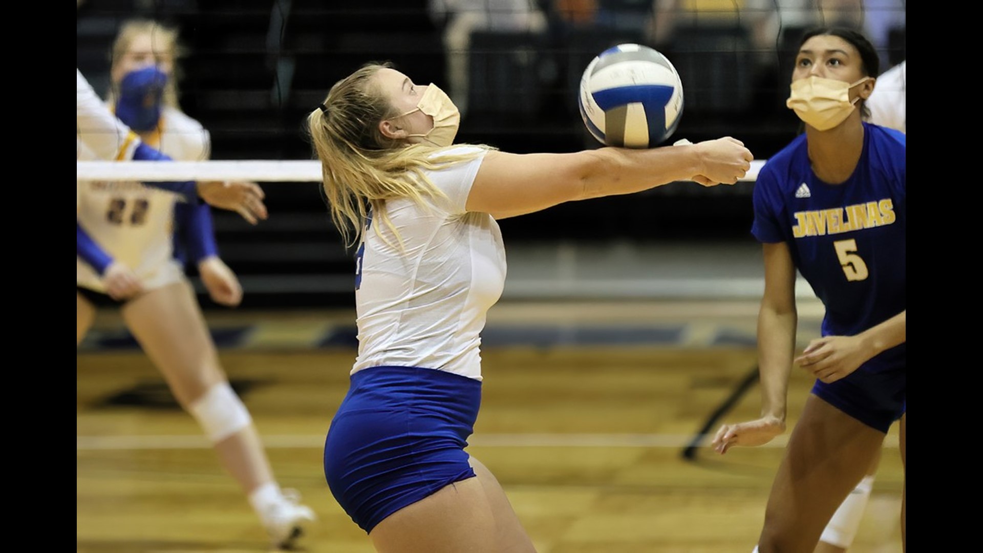 Texas A&M University Kingsville vs. St. Mary's University volleyball ...