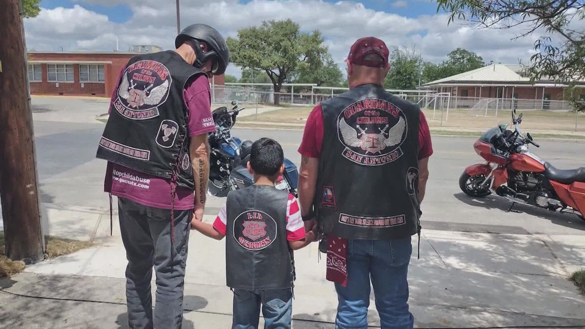 Biker group helps and mentors victims of child abuse with cases on the ...