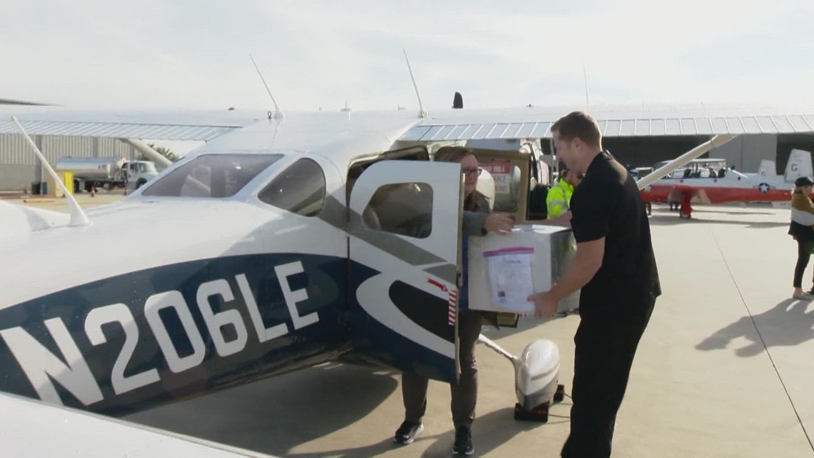 Organs delivered by drone: A new pilot program takes to the skies ...