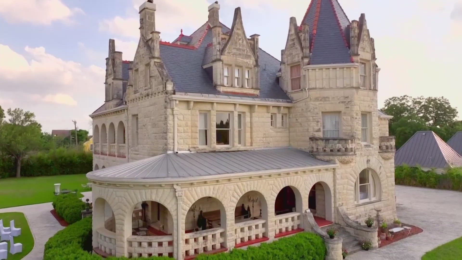 Explore San Antonio's Historic Lambermont Castle for Sale | kens5.com