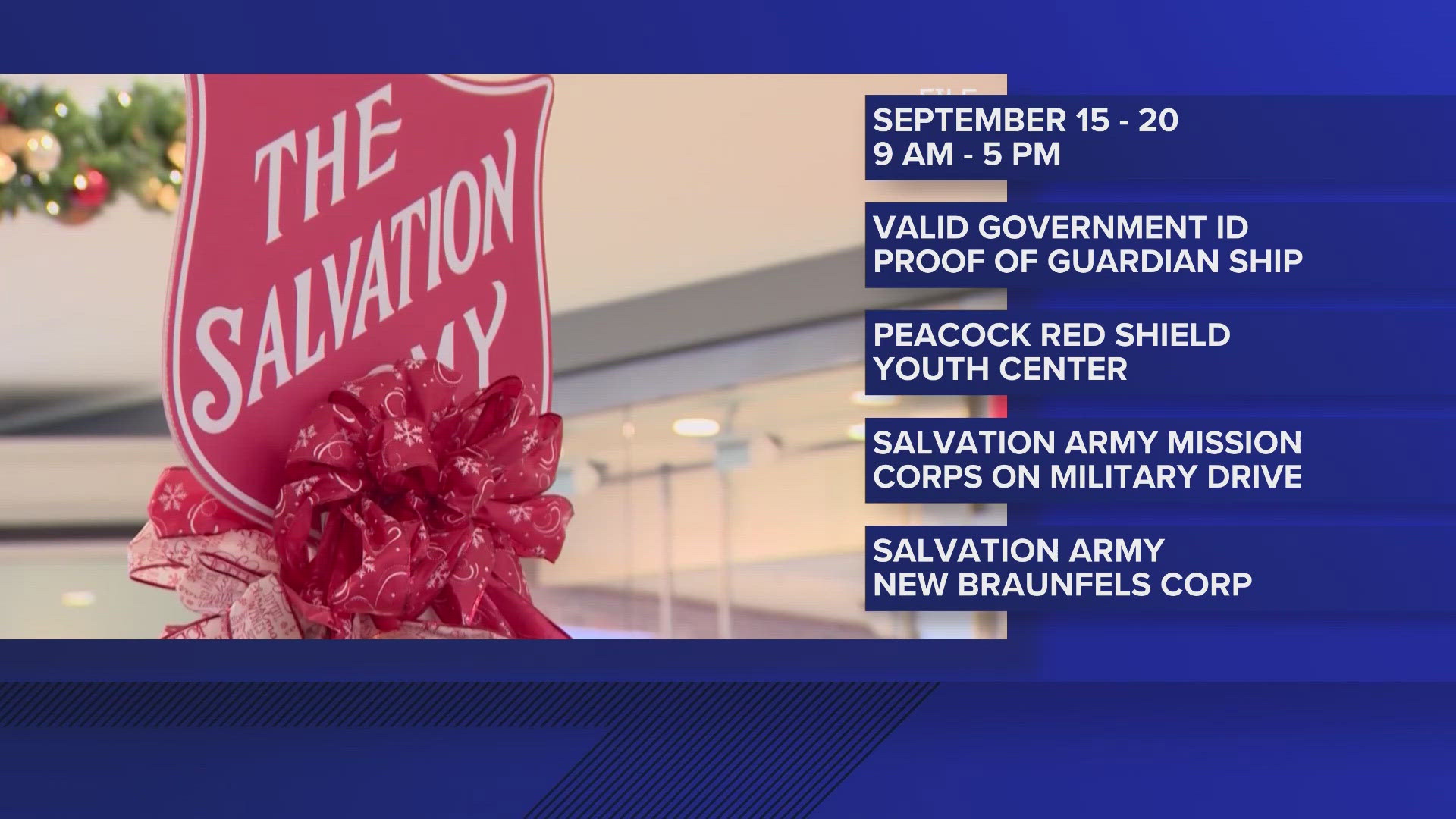 Register for Salvation Army's Angel Tree 2025 program in San Antonio ...