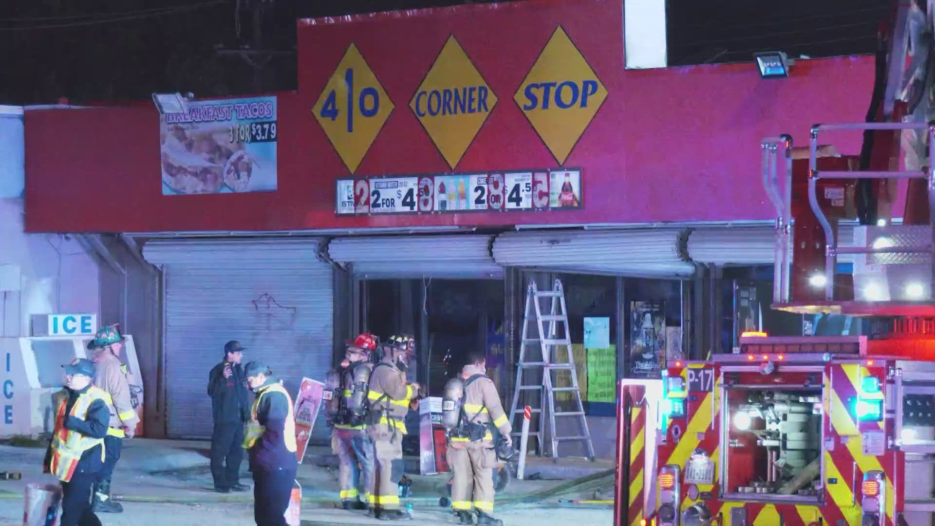 Building damaged by fire early Monday | kens5.com