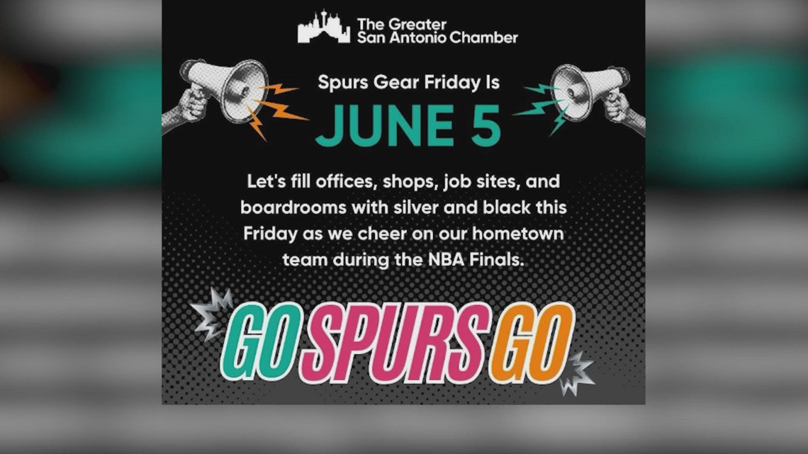 Greater San Antonio Chamber of Commerce celebrating 'Spurs Gear Friday ...