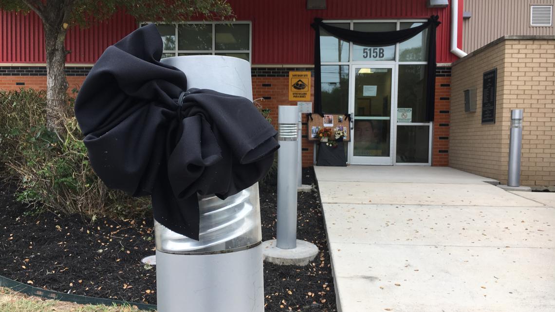 Fire Station 1 decorated in honor of San Antonio firefighter Greg Garza ...