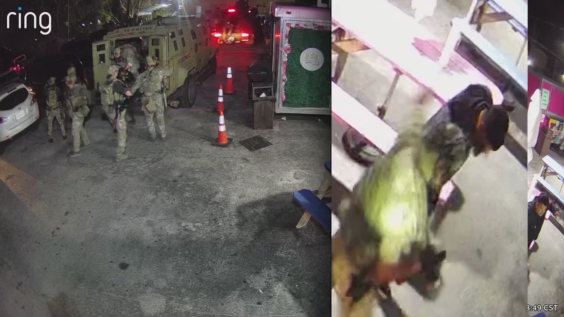 Surveillance video shows chaos as San Antonio raid ends with 143 ...