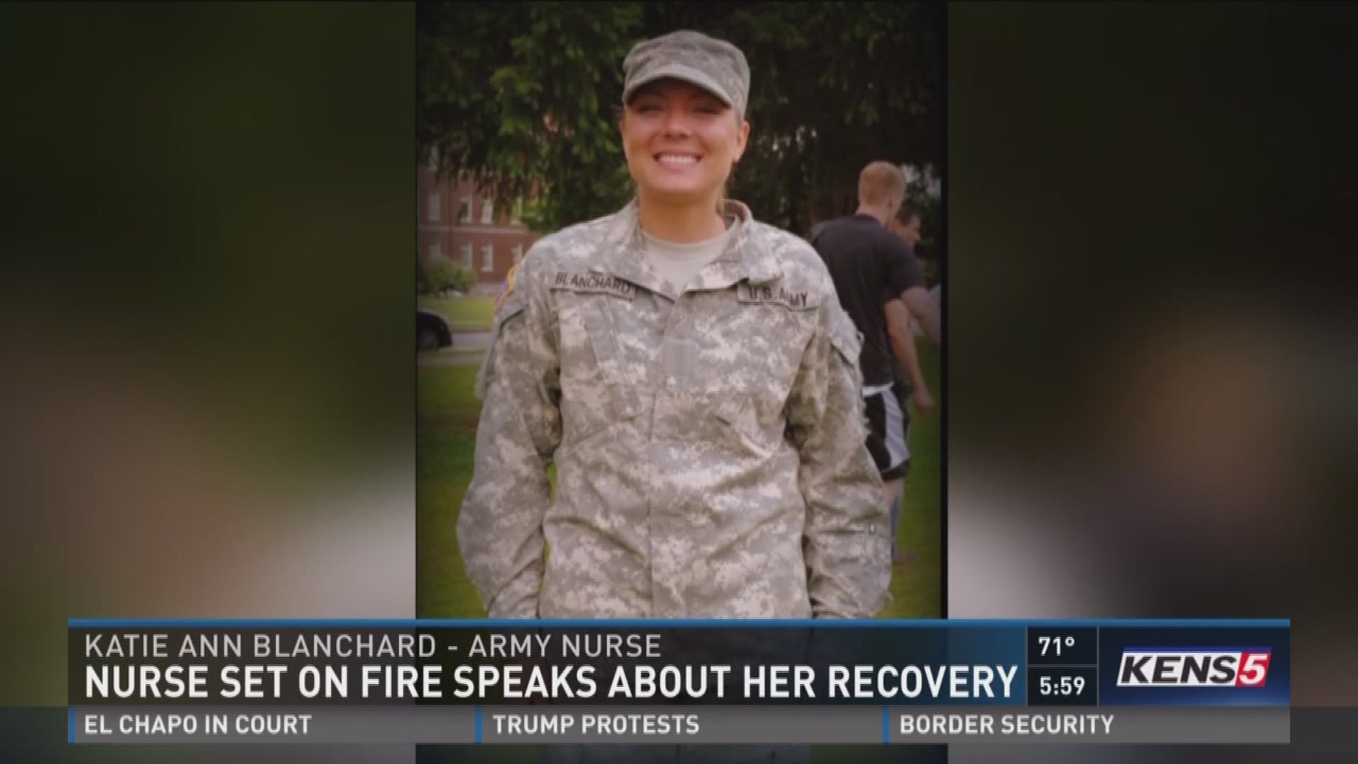 Army nurse set on fire by colleague speaks out about her recovery ...
