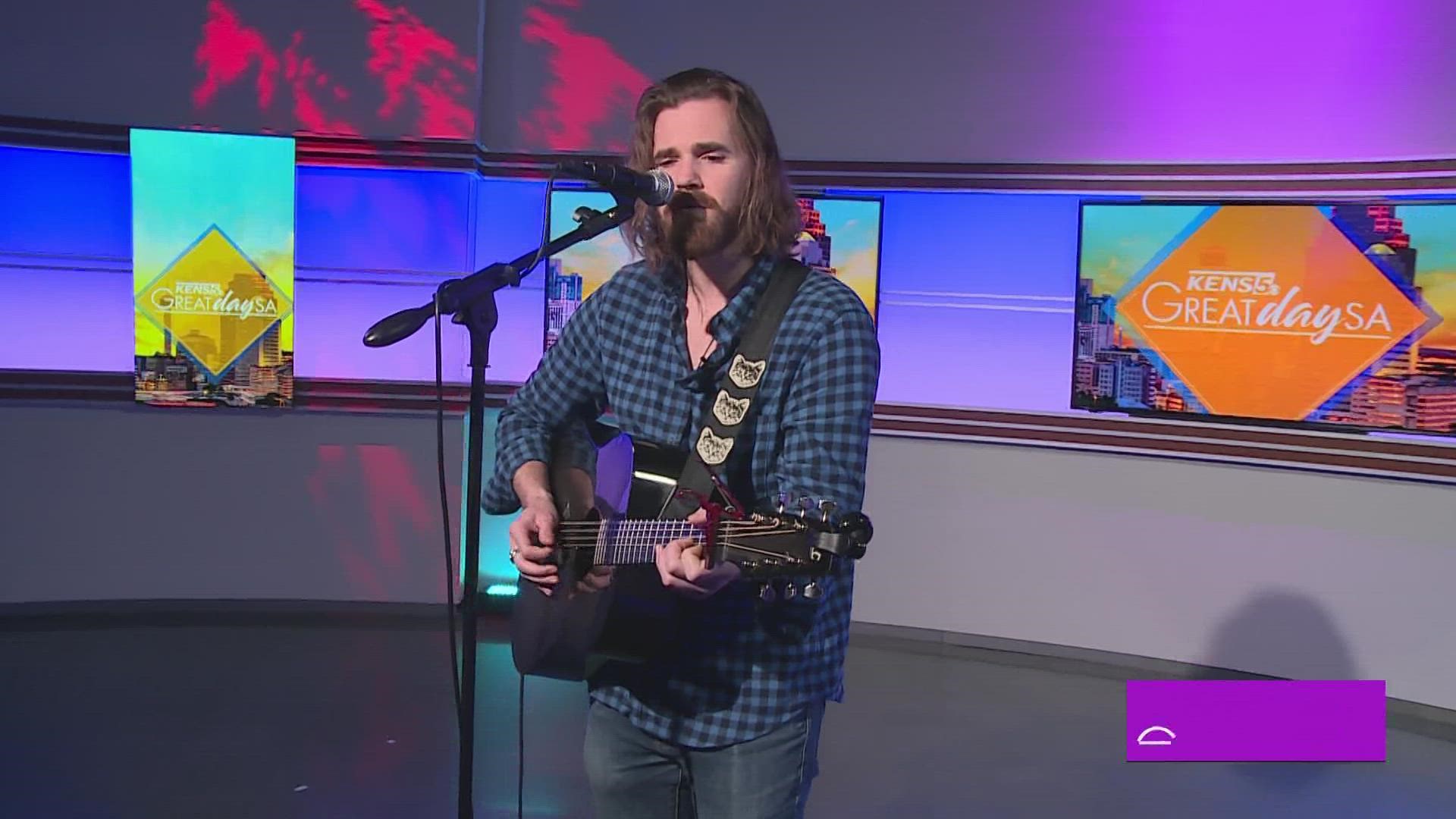 Jeremy Parsons performs live in studio | Great Day SA | kens5.com