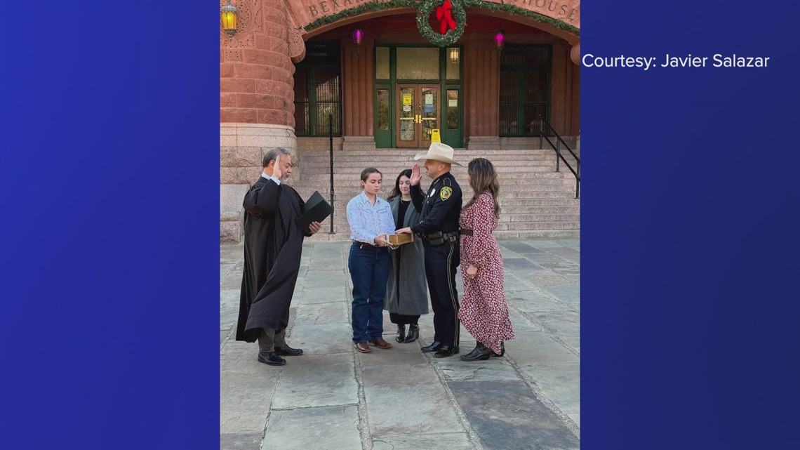 Bexar County Sheriff Javier Salazar was officially sworn in for third term | kens5.com