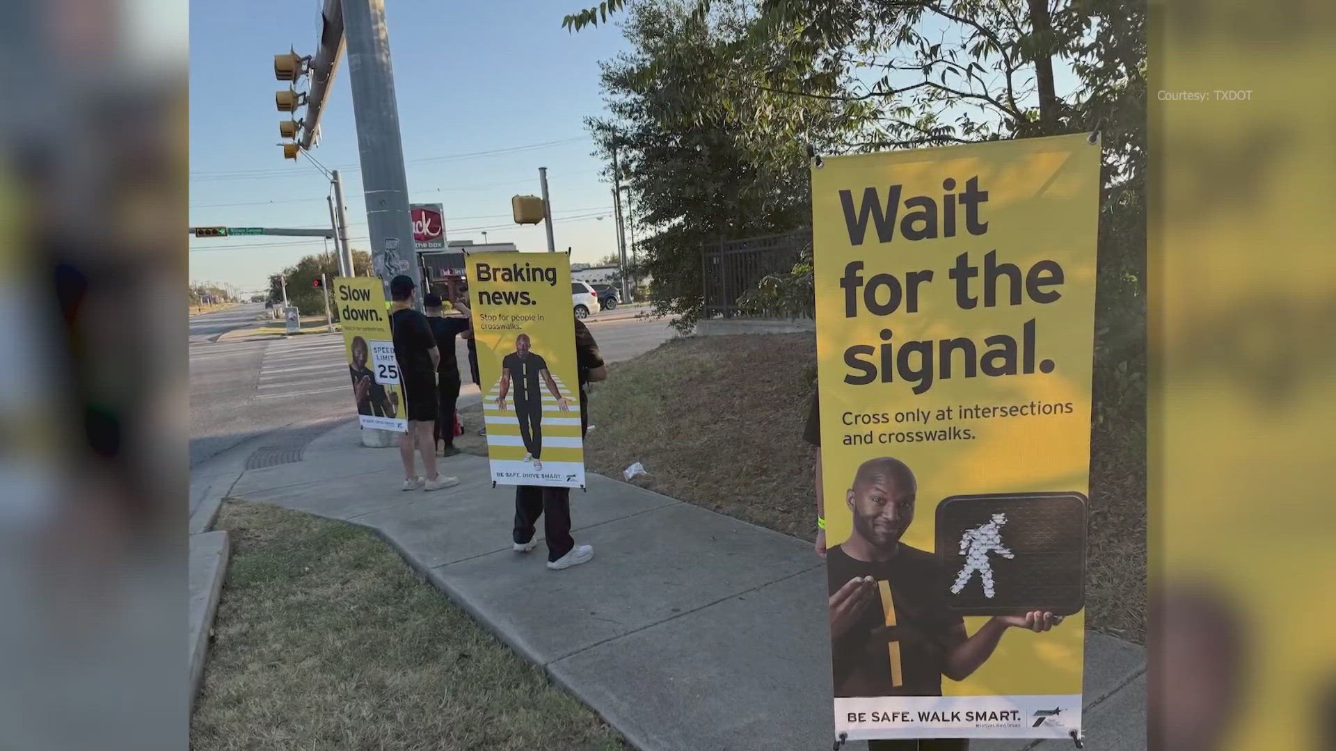 TxDOT urges pedestrian safety in San Antonio this October | kens5.com
