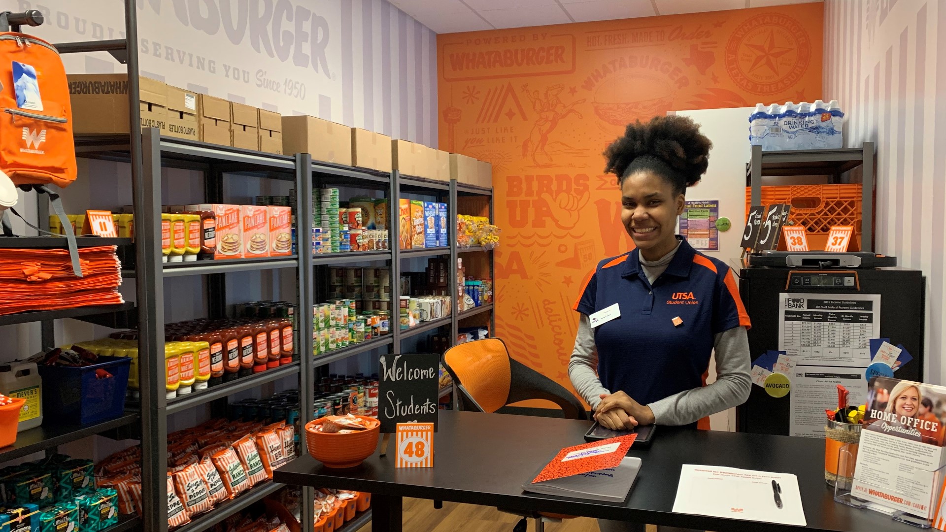 UTSA students can get free food from Whataburger Resource Room | kens5.com
