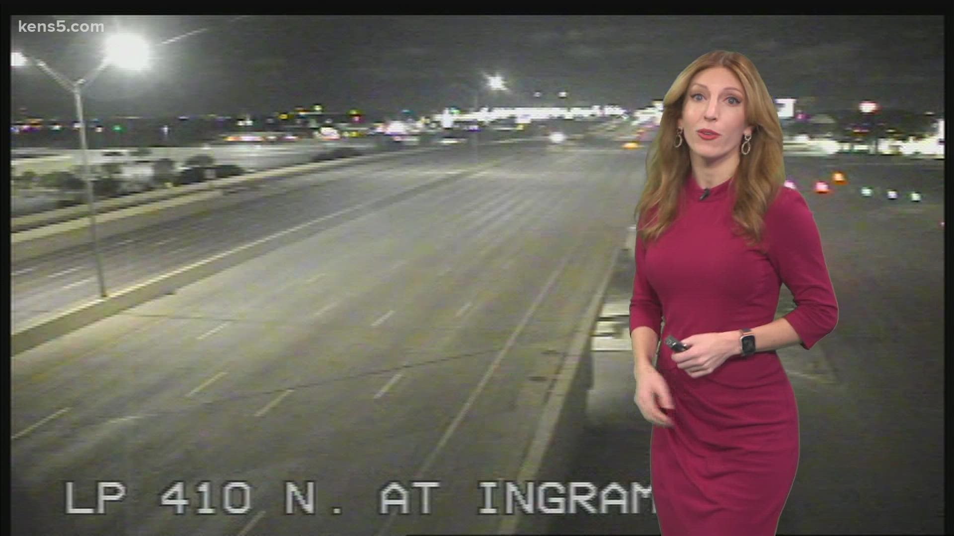 Icy roads lead to traffic closures and accidents in Texas | kens5.com