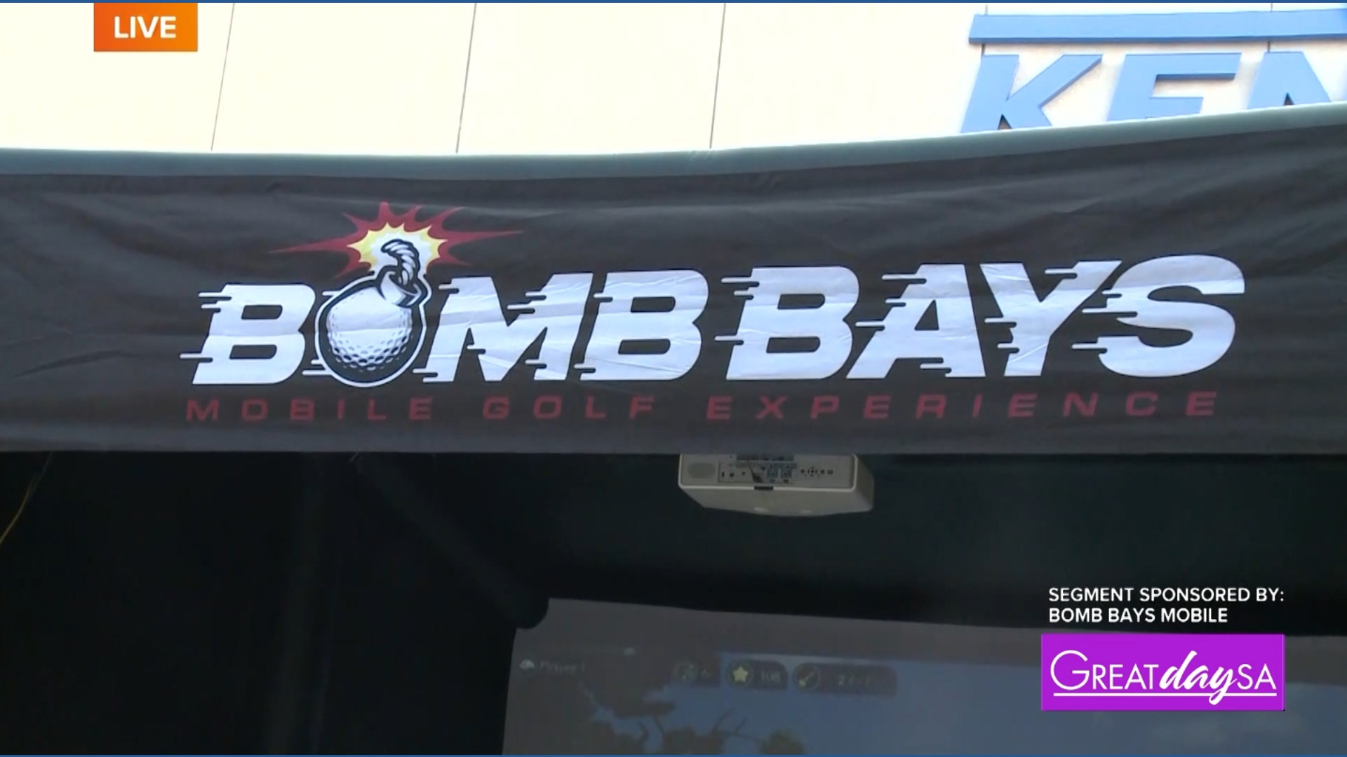 Bomb Bays Golf Mobile Golf Simulator | Great Day SA | kens5.com