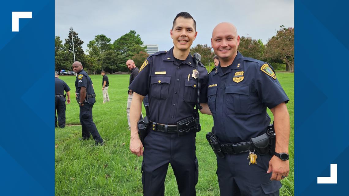 PHOTOS: San Antonio police assist Houston law enforcement after Beryl ...
