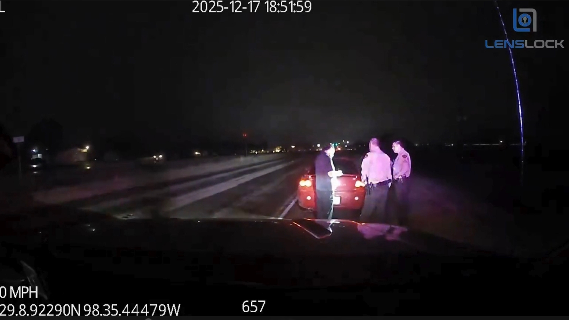 ACSO: Truck strikes patrol car during traffic stop in Atascosa County ...