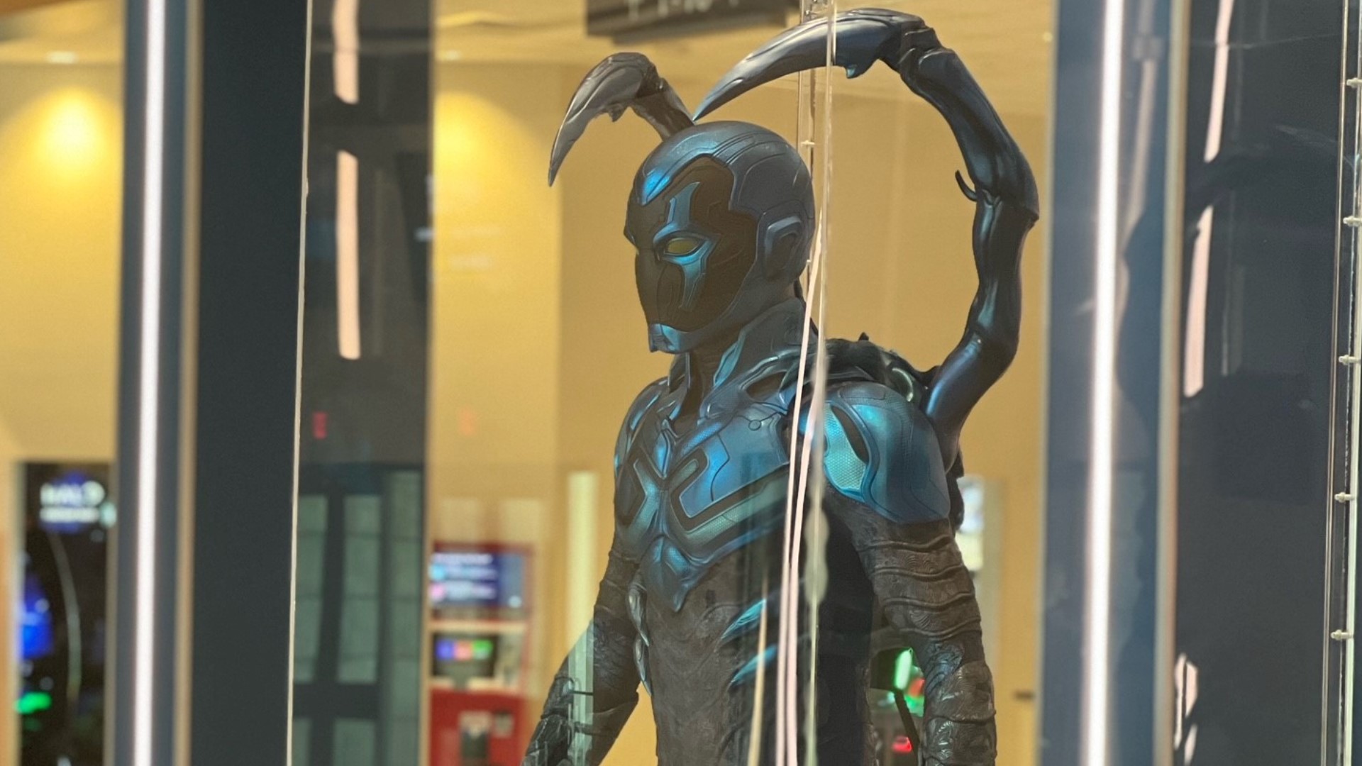 Costume of DC's first Latino superhero on display at Santikos Casa ...