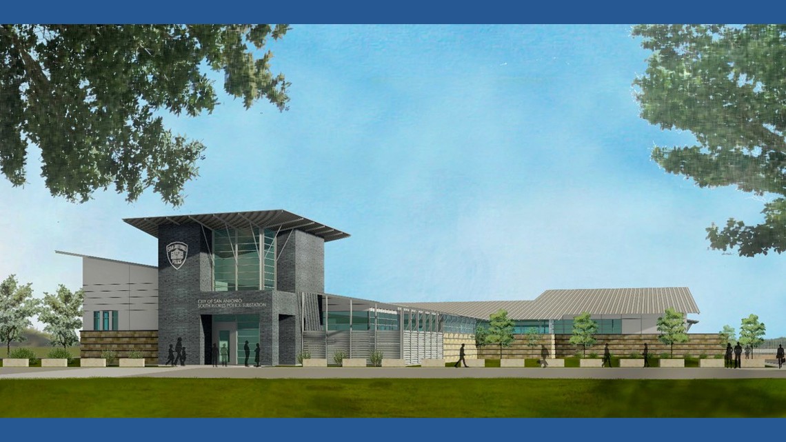 Long-planned SAPD substation starting to take shape on south side ...