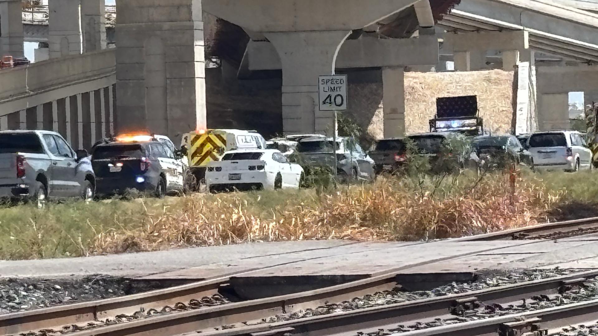 Construction worker seriously injured after concrete walkway collapses ...