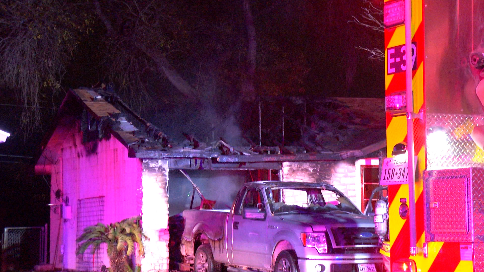 Several displaced after major house fire that started in the garage ...
