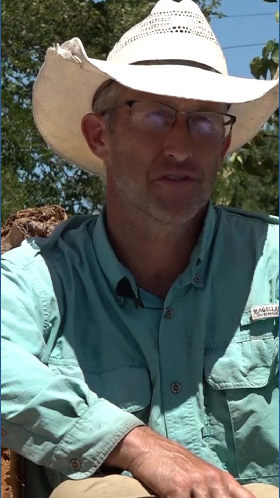 Texas carpenter salvaging uprooted trees after catastrophic floods ...