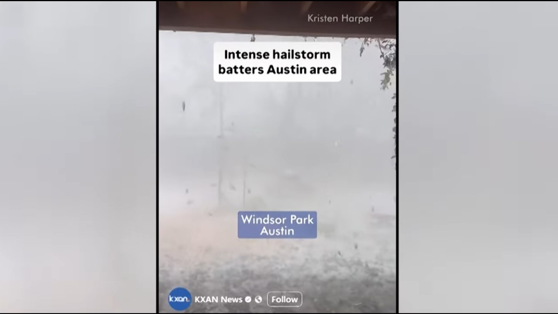 PHOTOS: Major hail hits Austin pools, parking lots | kens5.com