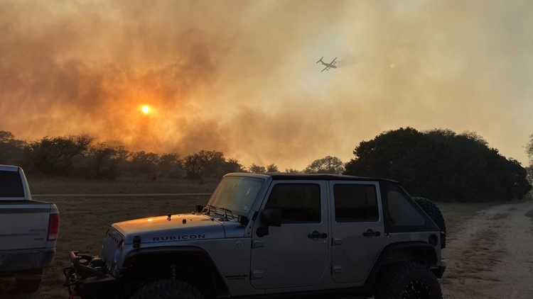 Camp Bullis brush fire burns 2,800 acres, prompts evacuations | kens5.com