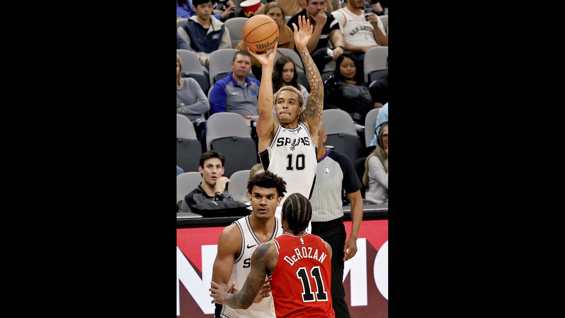 Tre Jones shines on career night, but Wemby watches as Spurs fall to ...
