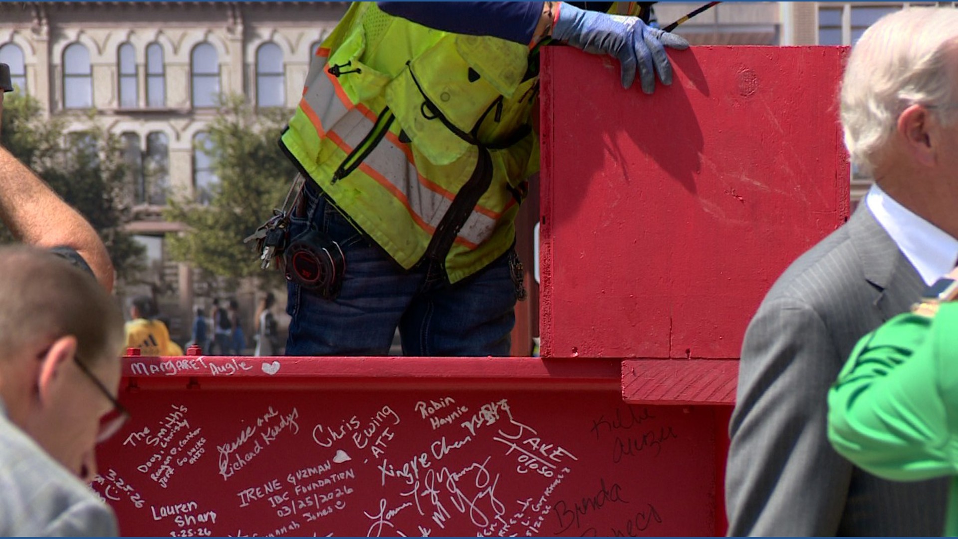 'Vision is taking shape': Construction of Alamo Museum reaches major ...