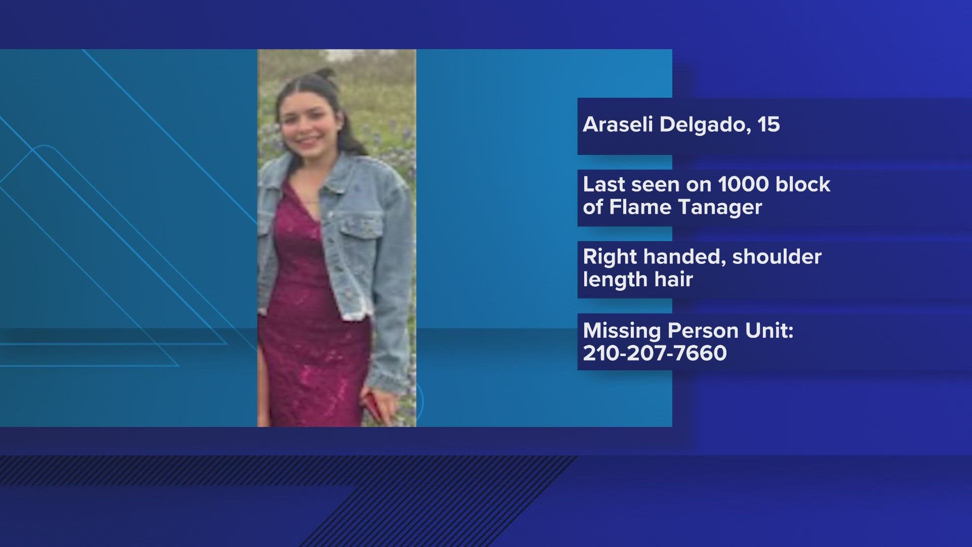 Alert for a missing 15-year-old last seen on far west side | kens5.com