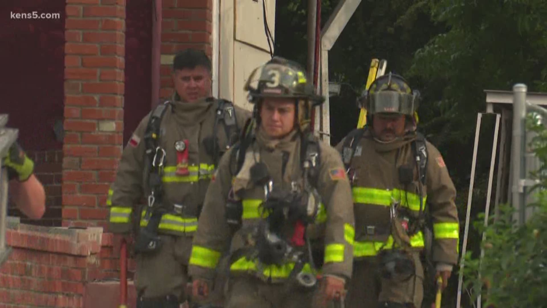 Historic home burns a second time | kens5.com