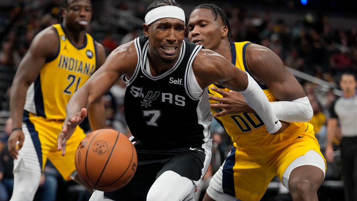 Spurs win: San Antonio holds off Pacers rally for 137-134 victory ...