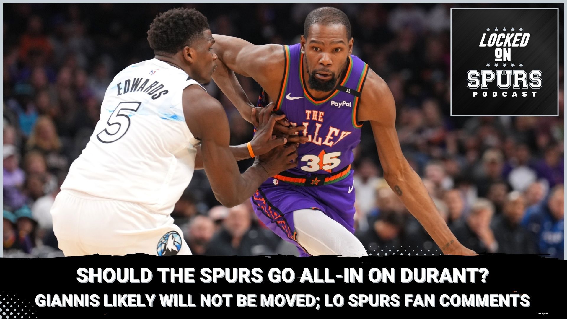 Kevin Durant weighing trade options which include Spurs | kens5.com