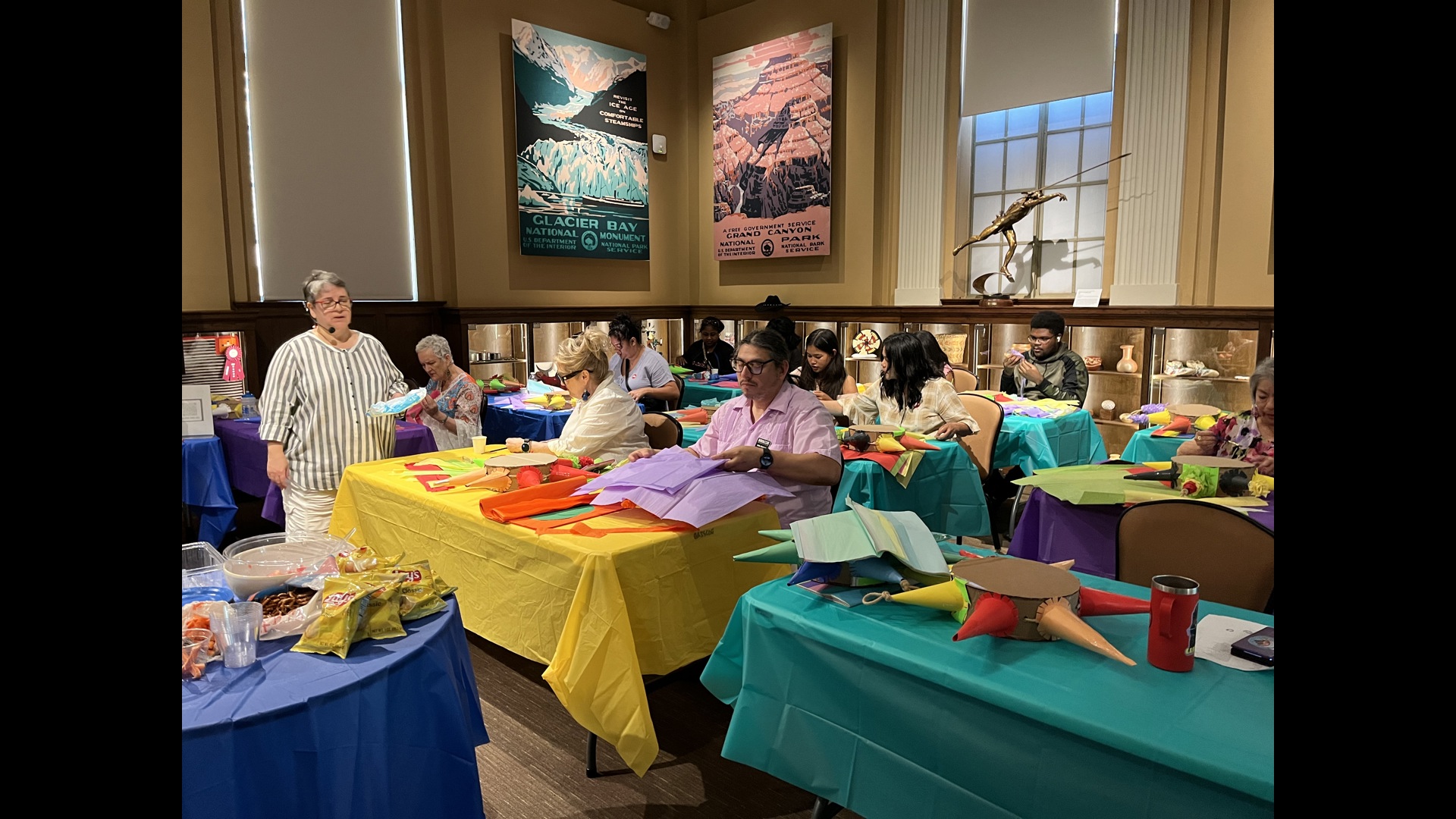 At the Briscoe, San Antonians create their own piñatas and learn about their religious origins ...