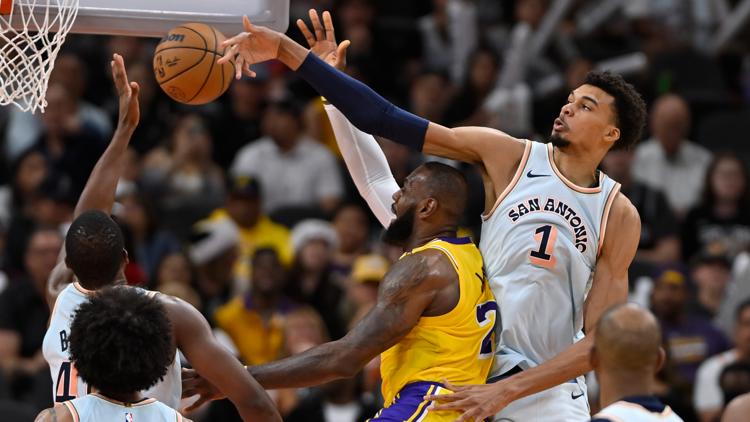 Former NBA big man believes Spurs' Wembanyama will be among NBA greats ...