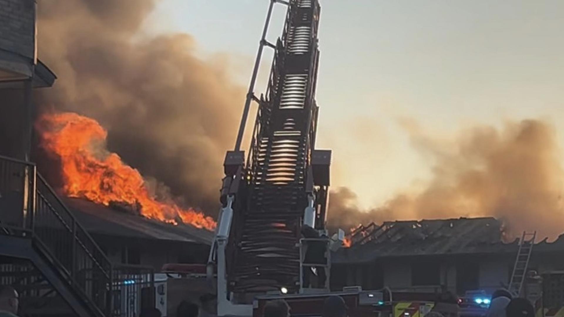 Back-to-back fires at Universal City apartment complex leave families ...